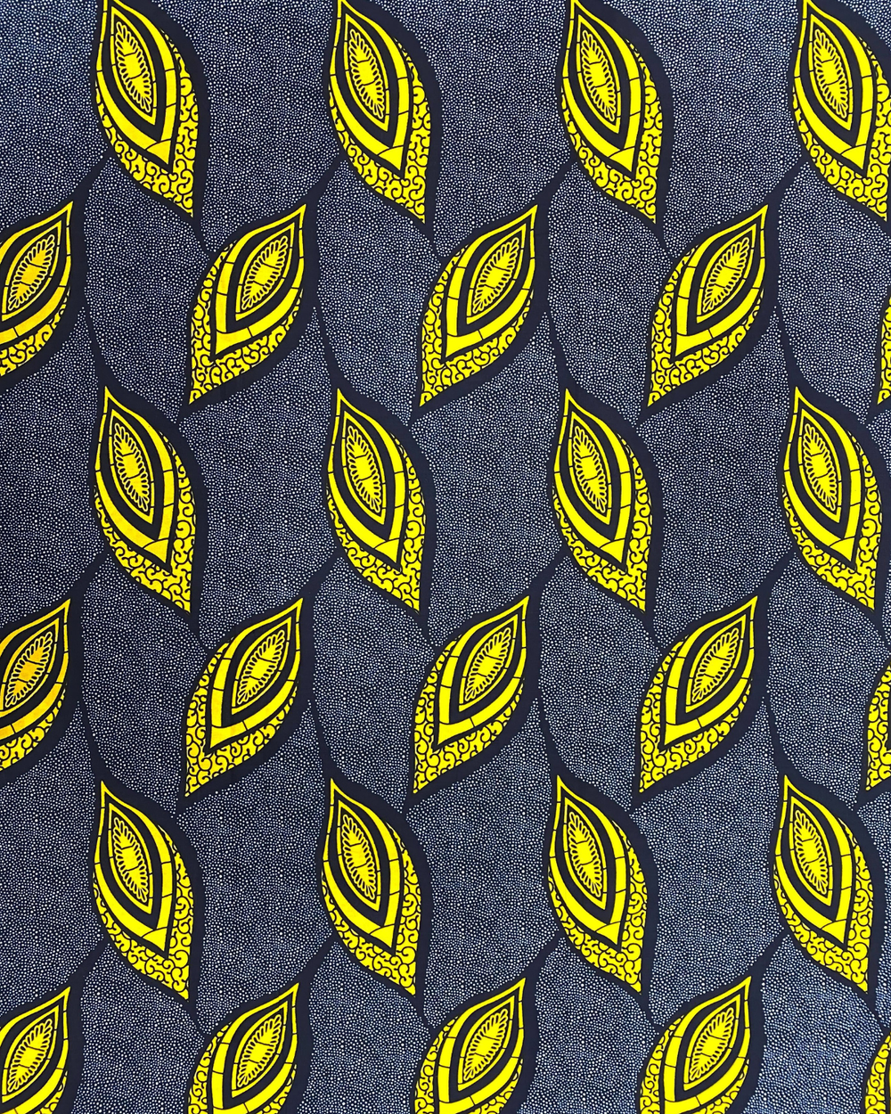 Seeing Gold African Print Fabric