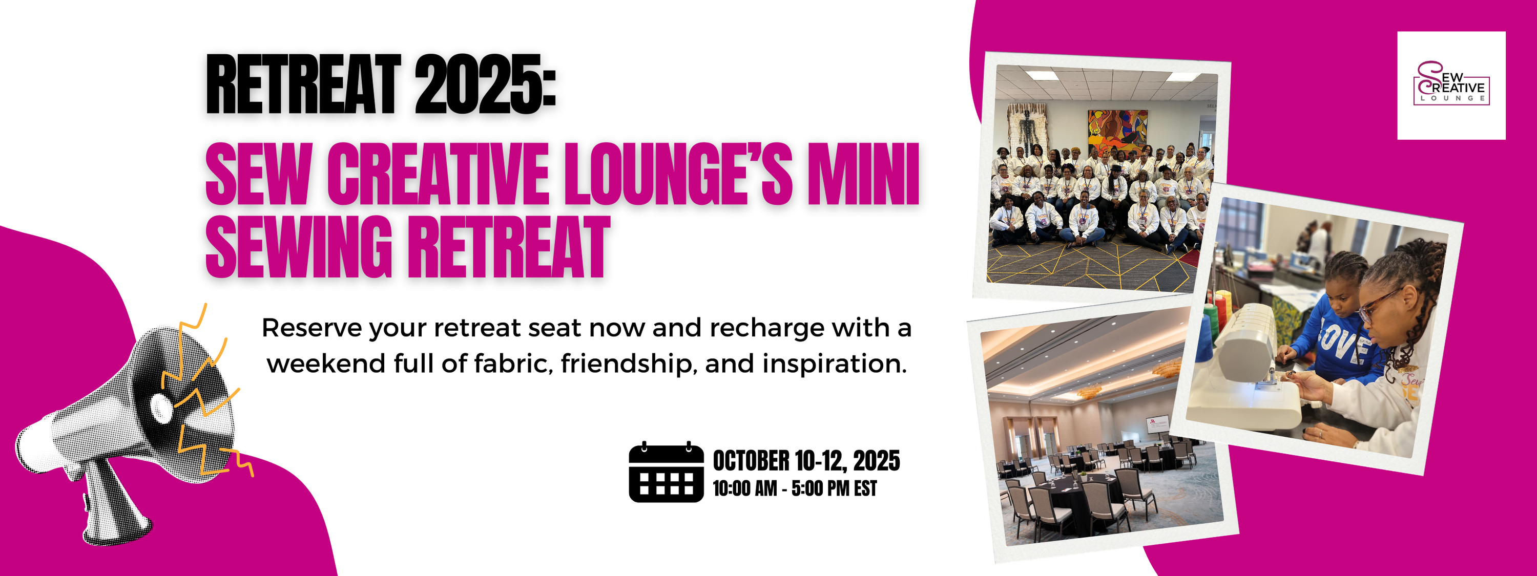 Sewing Classes, Supplies, and Fabric | Sew Creative Lounge